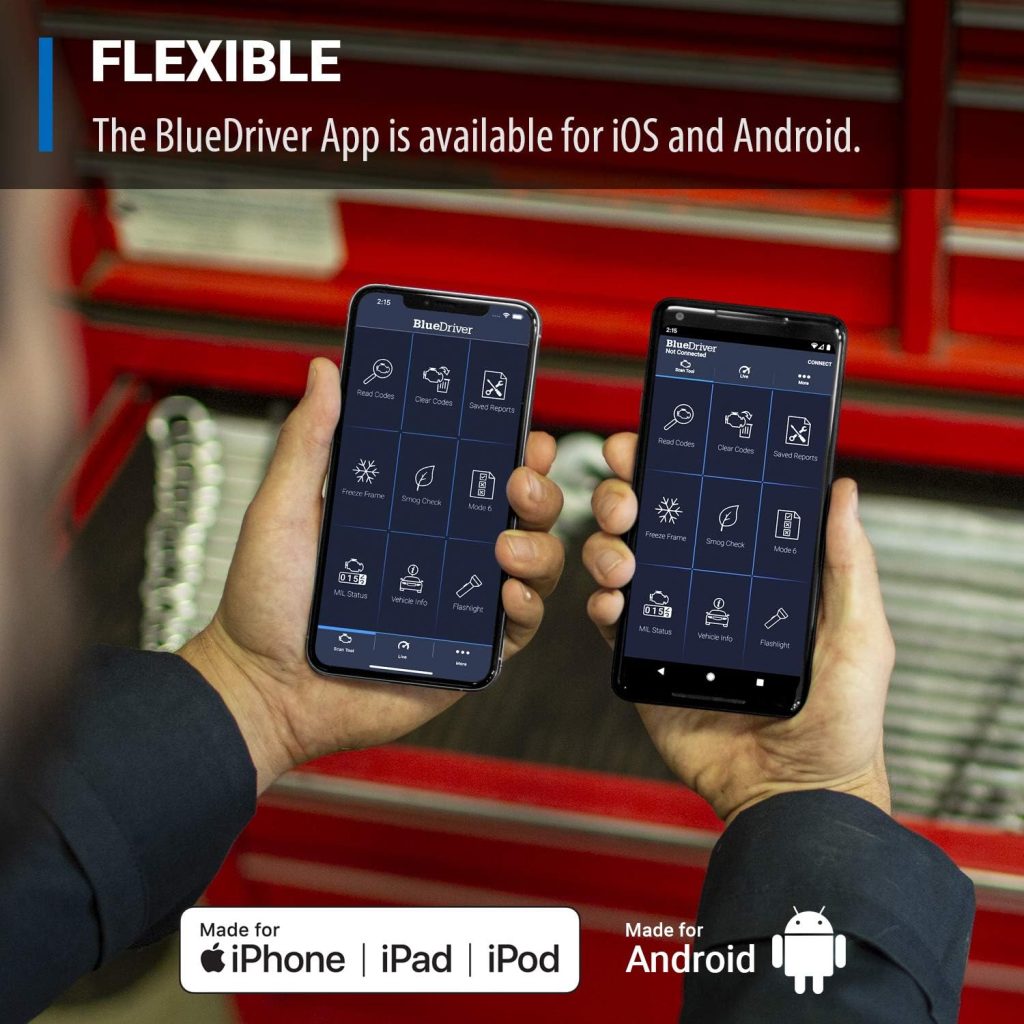 BlueDriver Scan Tool - Pro Bluetooth OBDII Diagnostic Device for iPhone ...